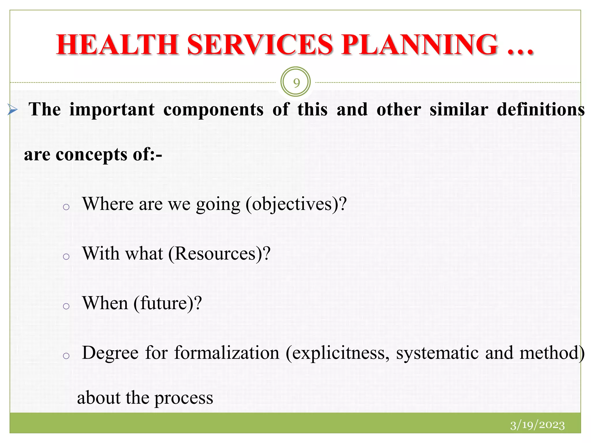 Health Services Planning, 2016.ppt