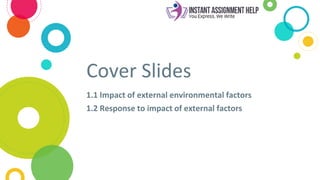 External and internal Impact on Health & Social Care Organization | PPT