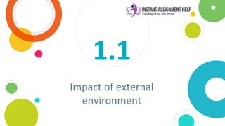 External and internal Impact on Health & Social Care Organization | PPT