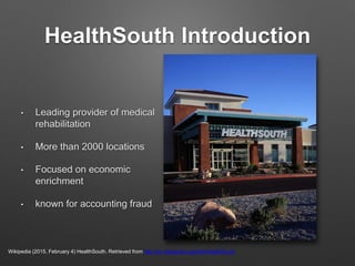 Health south presentation la | PPTX