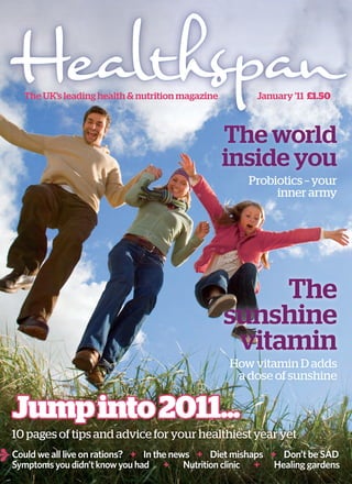 Healthspan Magazine Layouts | PDF