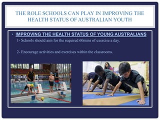 Health, sport physical activity in australia | PPTX