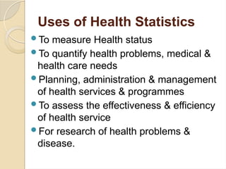 Health statistics | PDF
