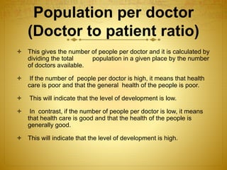 Health Statistics and their Meanings | PPTX