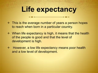 Health Statistics and their Meanings | PPTX