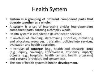 Health system | PPTX