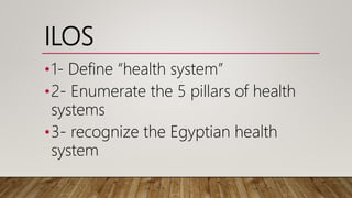 Health system | PPTX