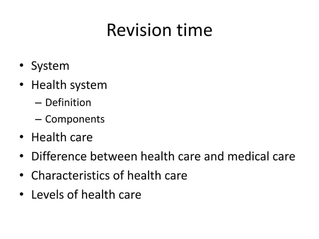 health system and levels of health care updated.pptx