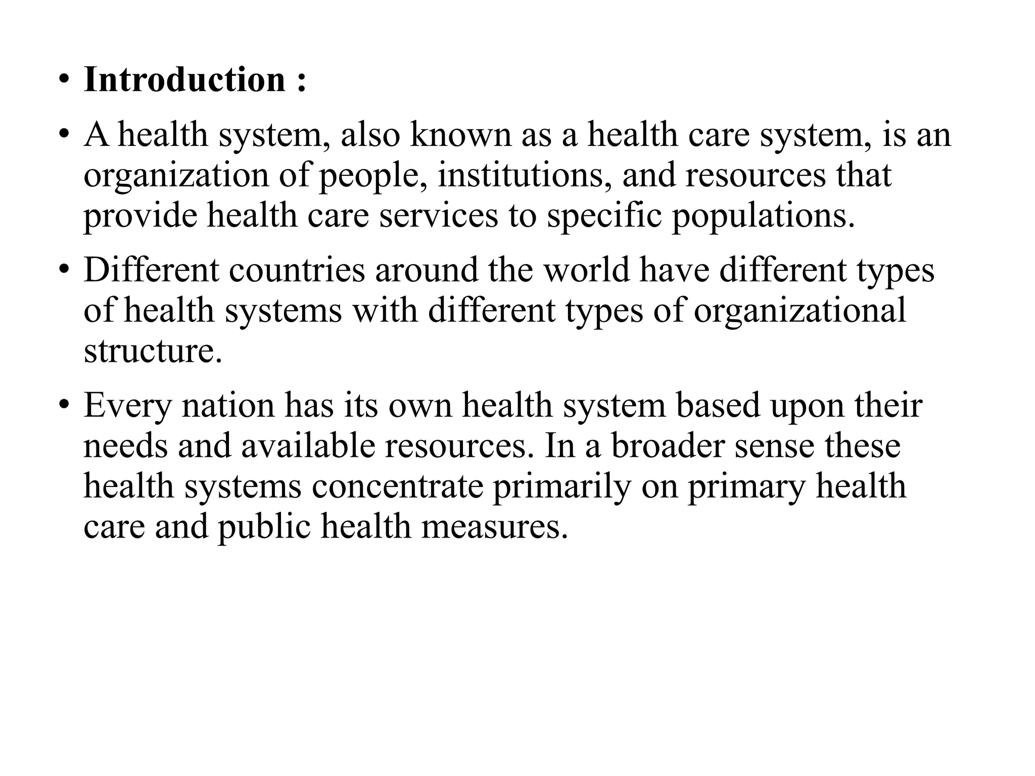 Health system and National Health Programs in India.pptx