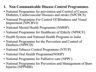 Health system and National Health Programs in India.pptx