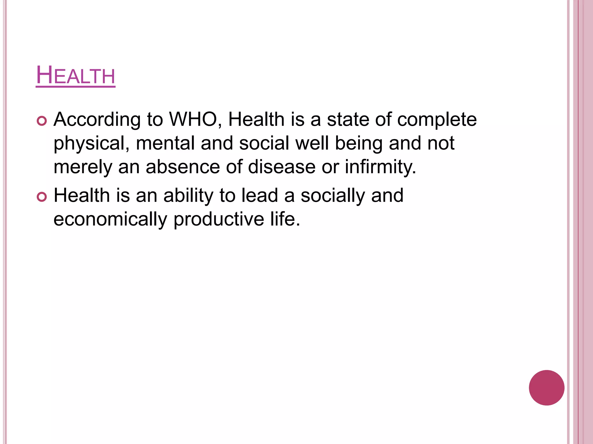 Health system at central, state and local levels, i | PPTX