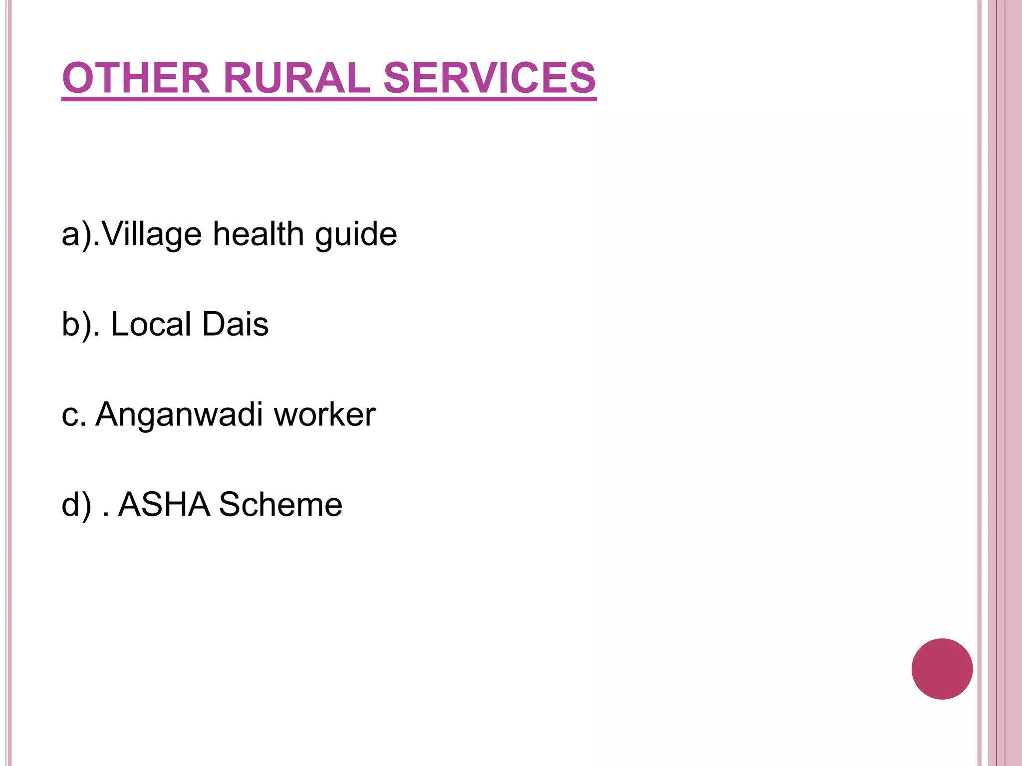 Health system at central, state and local levels, i | PPTX