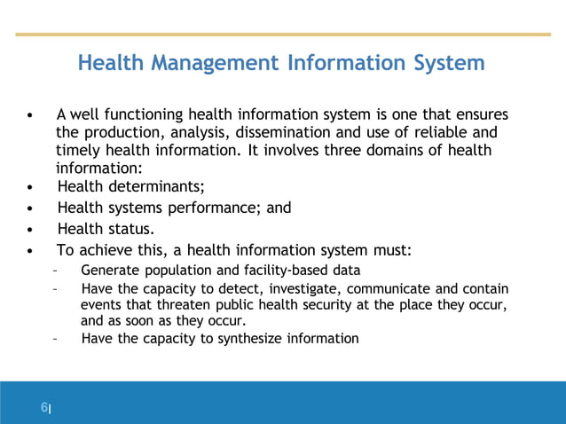 health system building block.pptx | Healthcare Industry | Industries