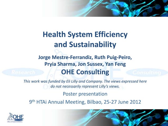 Health System Efficiency and Sustainability in Australia, Canada ...