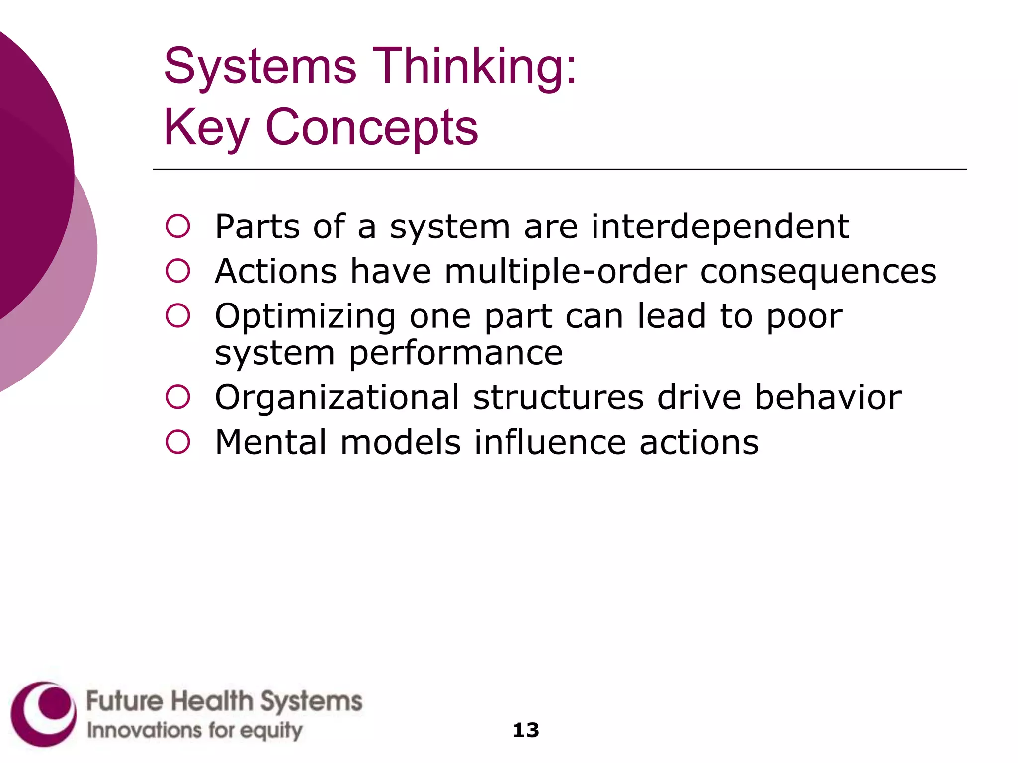 Health system elements | PPTX