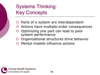Health system elements | PPTX