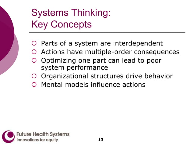 Health system elements | PPTX