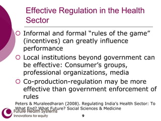 Health system elements | PPTX