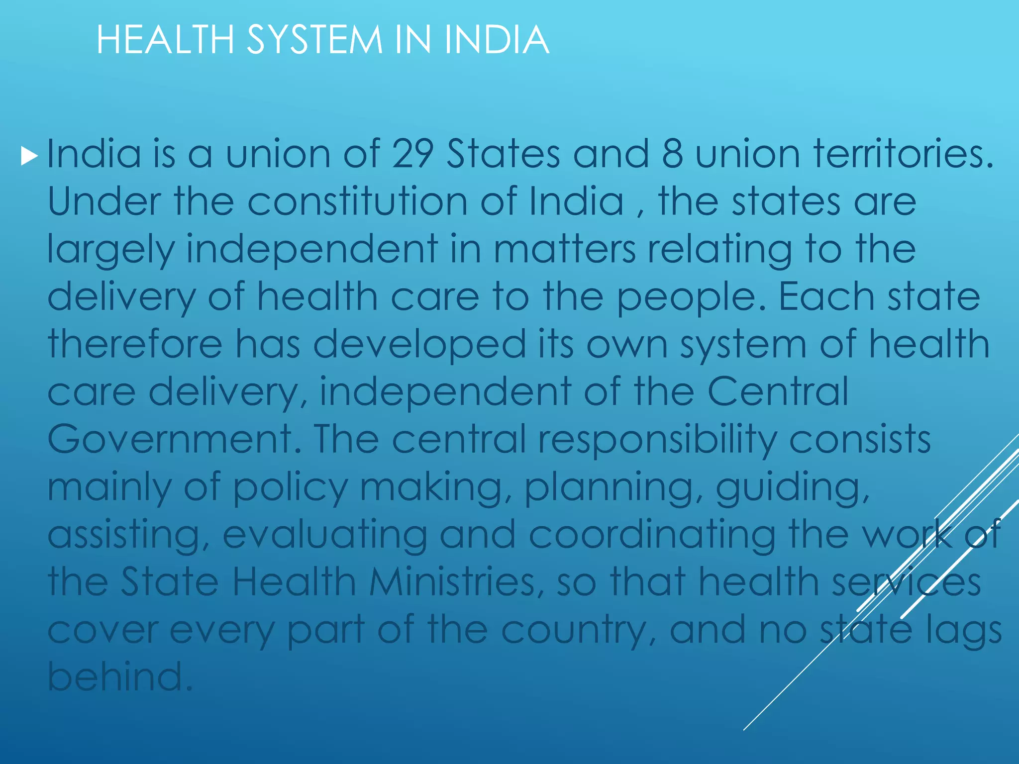Health system in India | PDF