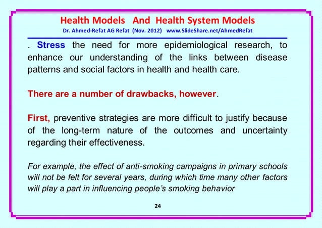 Health system models-an overview | PDF