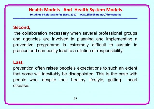 Health system models-an overview | PDF