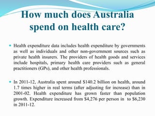 Health system of Australia | PPTX