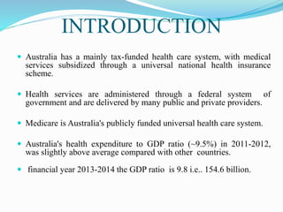 Health system of Australia | PPTX
