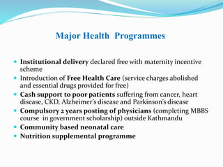 Health System of Nepal | PPTX