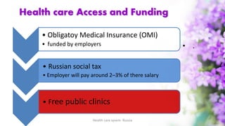 Health system of russia | PPTX