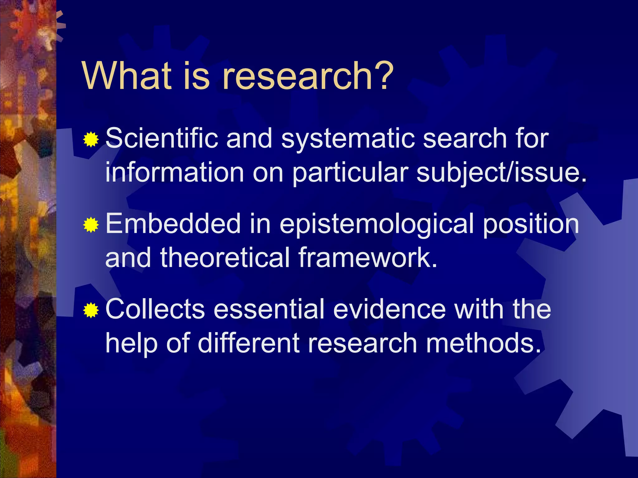 Health system research designs and methods | PPT