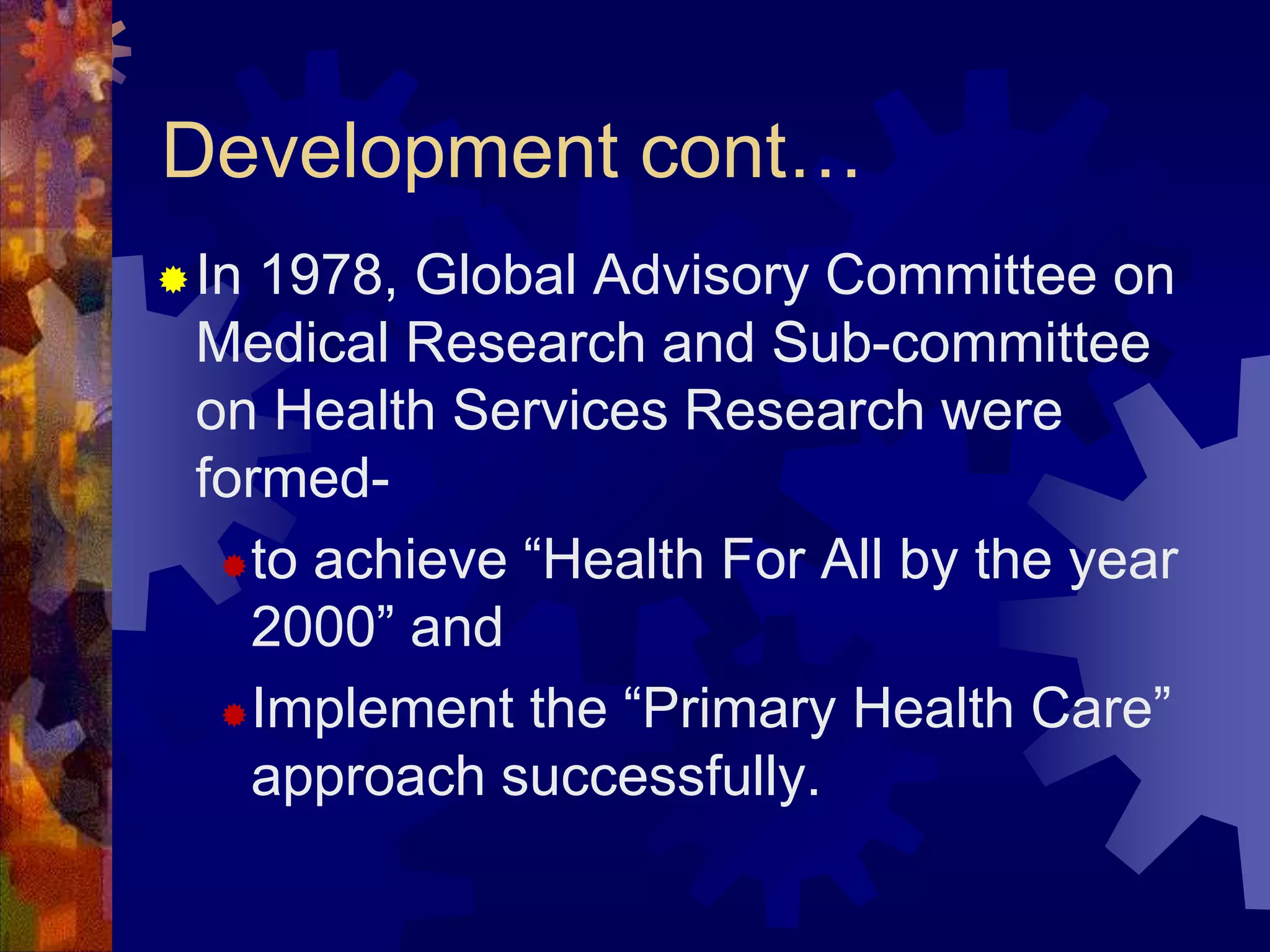 Health system research designs and methods | PPT