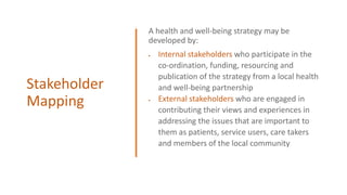 Health Systems Identifying and Managing Stakeholders | PDF