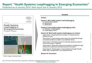 Health Systems Leapfrogging in Emerging Economies | PPTX