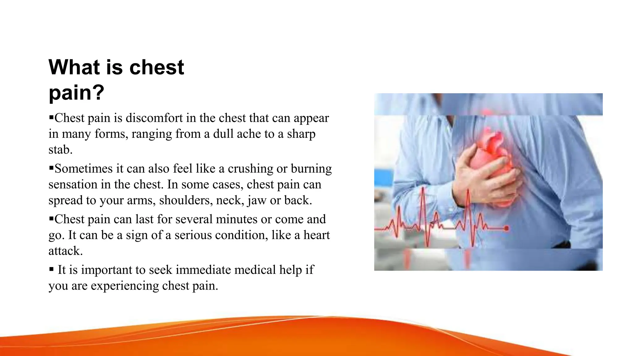 presentation on Health Talk CHEST PAIN.pptx