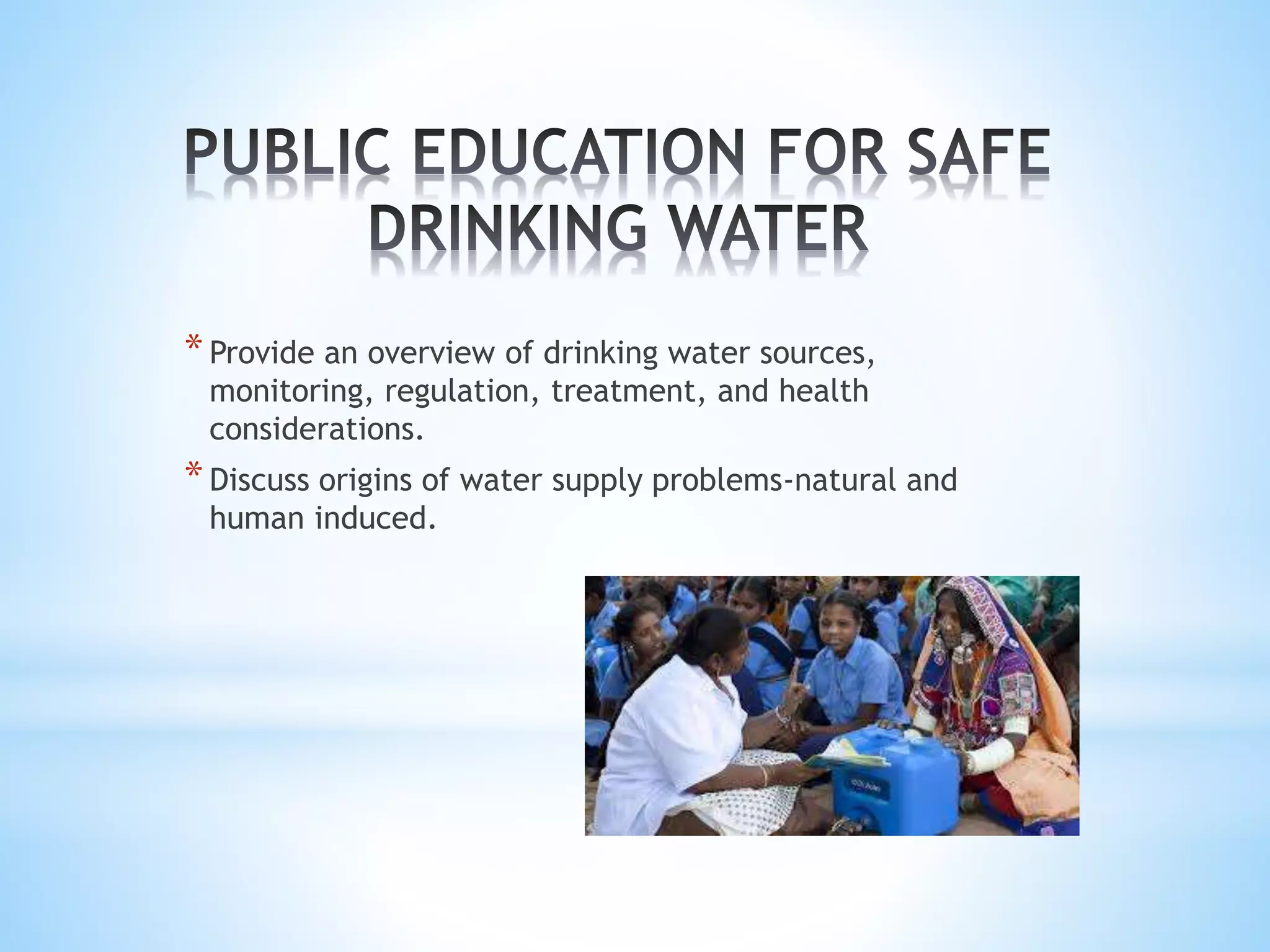 Health talk on prevention from water borne diseases 2 | PPTX