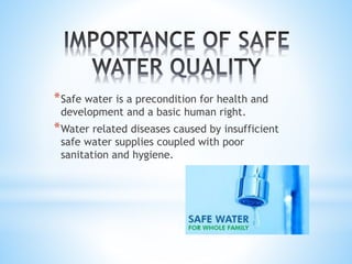 Health talk on prevention from water borne diseases 2 | PPTX
