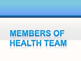 Health team | PPTX