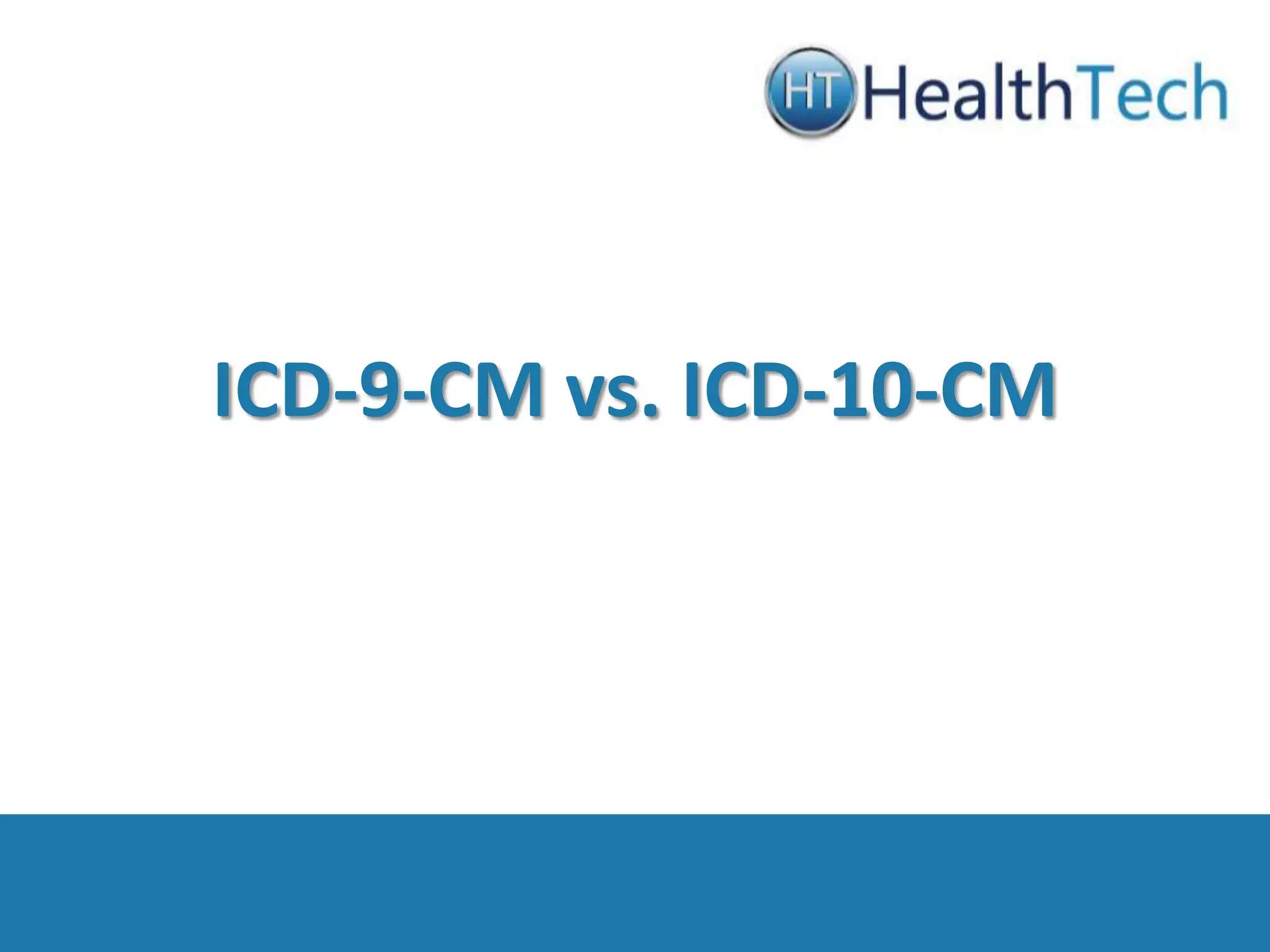HealthTech ICD-10 Transition Preparation | PPTX | Medical Health