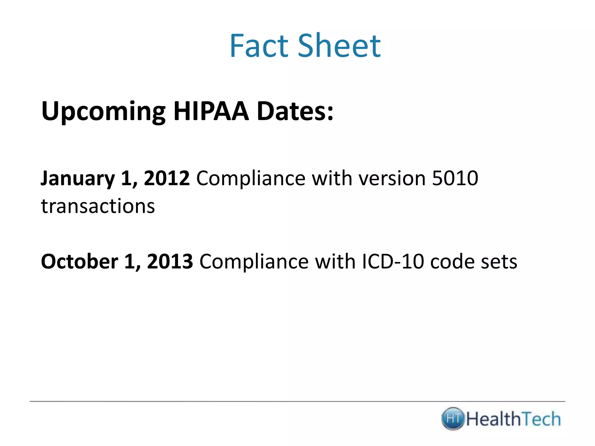 HealthTech ICD-10 Transition Preparation | PPTX | Medical Health