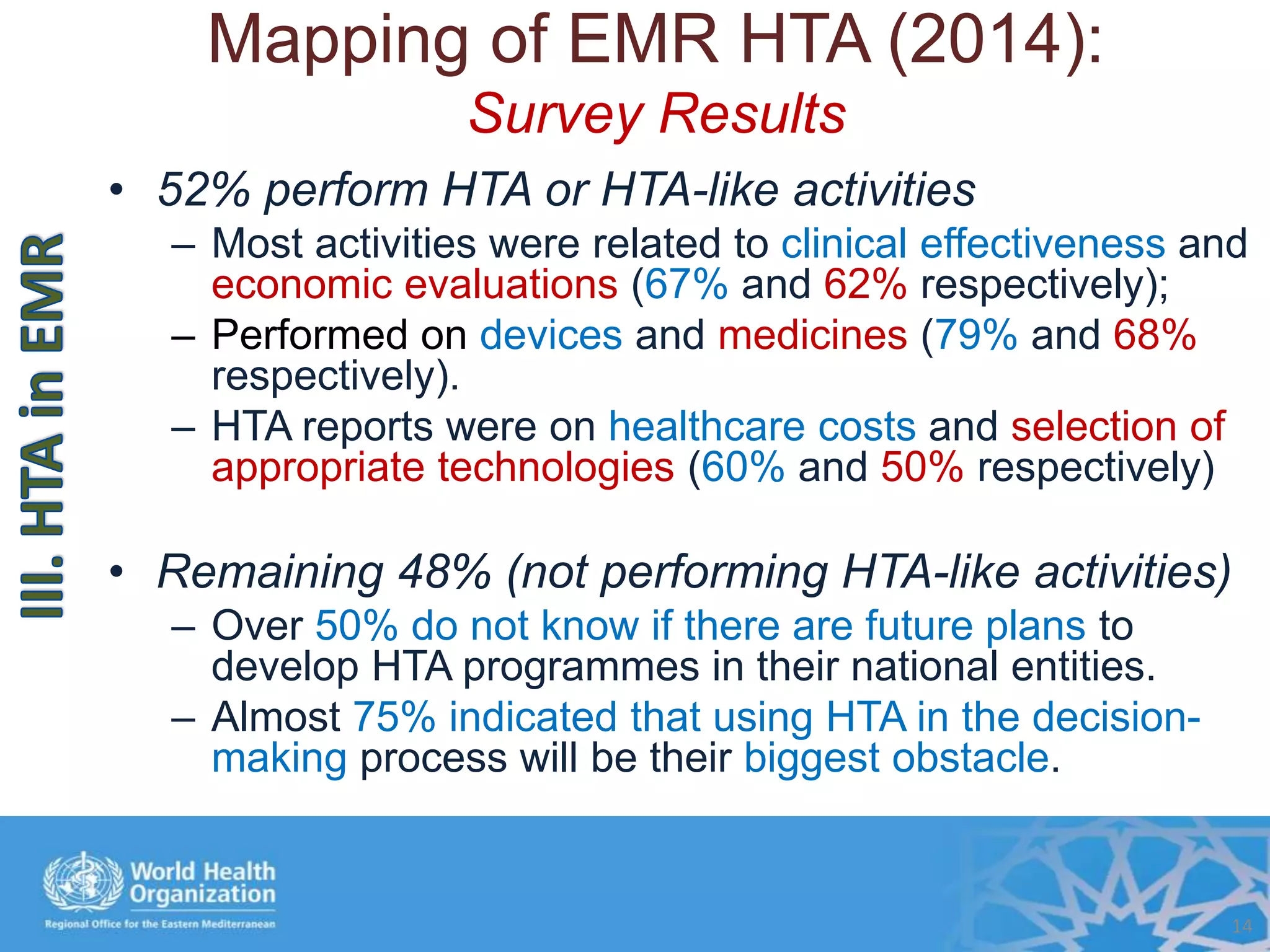 Health Technology Assessment (HTA): a tool for evidence-informed ...