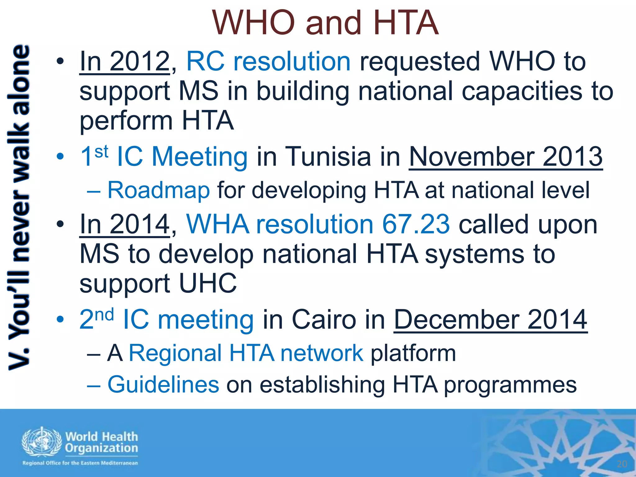 Health Technology Assessment (HTA): a tool for evidence-informed ...