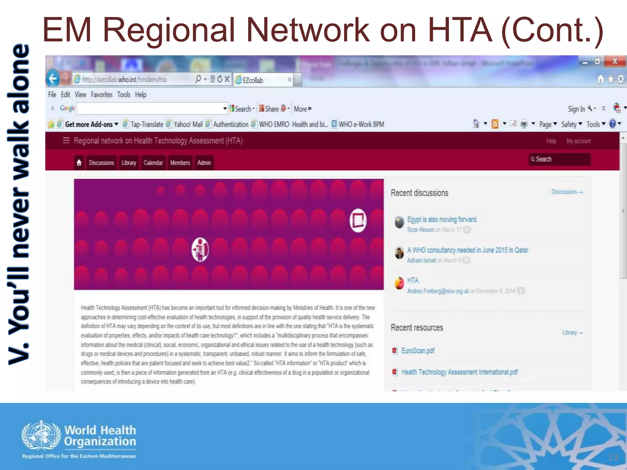 Health Technology Assessment (HTA): a tool for evidence-informed ...