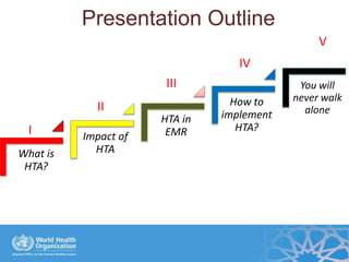 Health Technology Assessment (HTA): a tool for evidence-informed ...