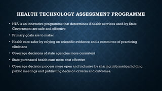 Health technology.pptx technology in health sector | PPTX