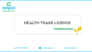 Health trade licence | PPT