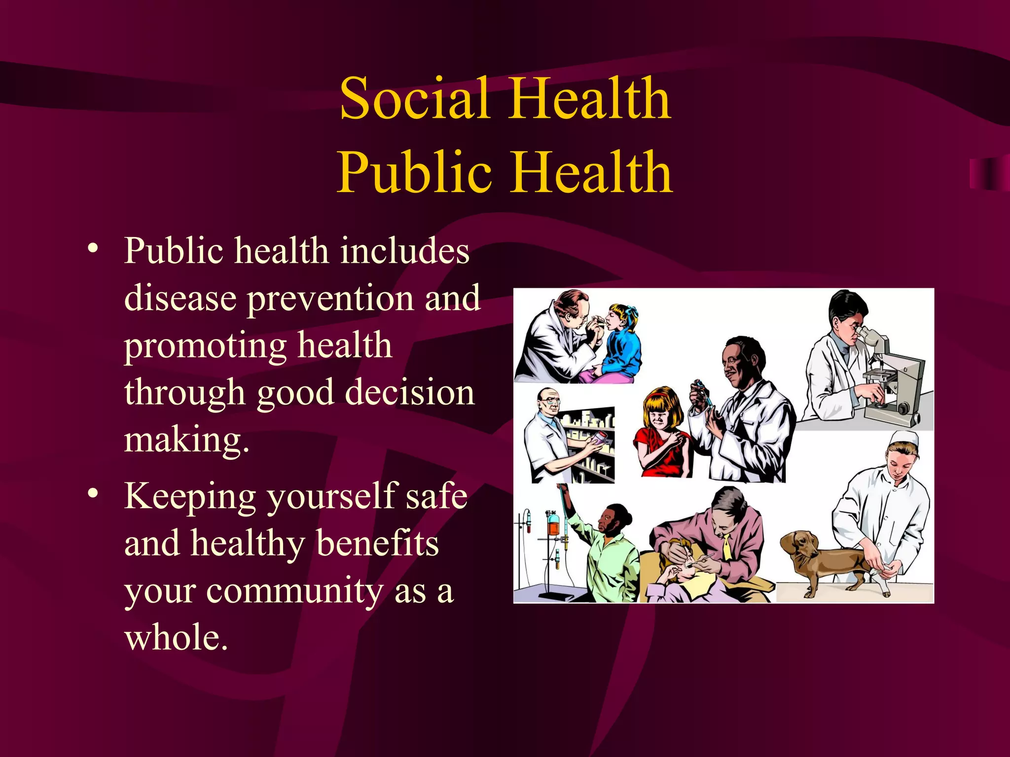 Health triangle powwr point | PPT
