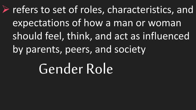 Gender & Human Sexuality - MAPEH 8 (Health 1st Quarter) | PPTX