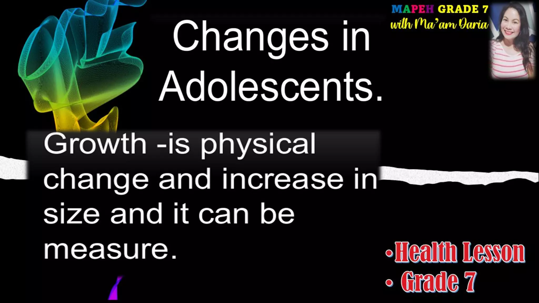 HEALTH GR. 7 1ST QUARTER CHANGES IN ADOLESCENT LESSON 3-4 | PDF
