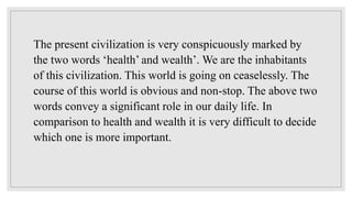 Health Vs Money.pptx