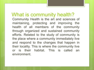 Characteristics of Healthy Community Health 9 Week 1.pptx
